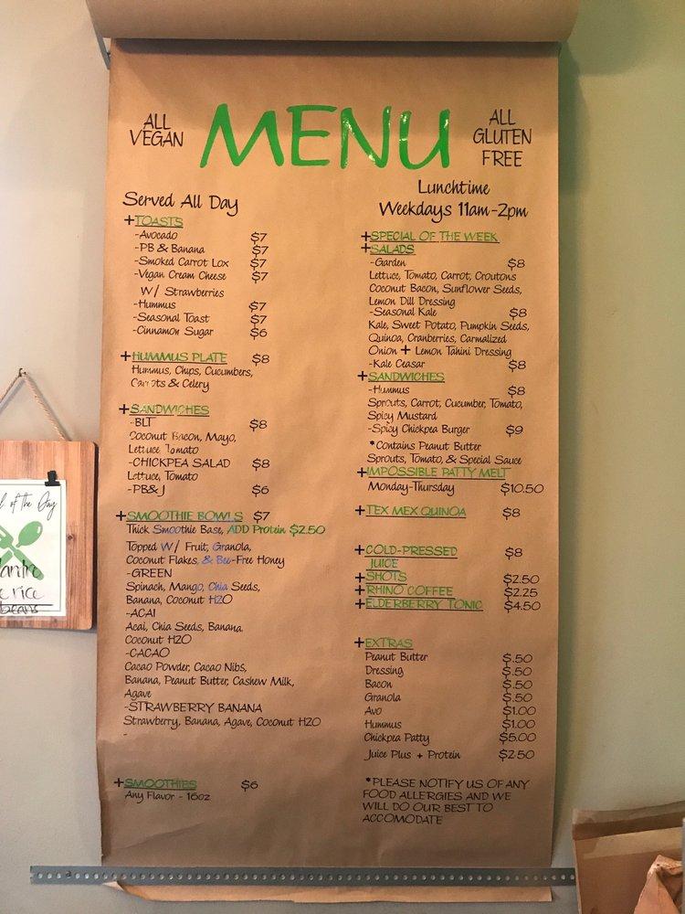 Menu at Well+Fed Louisiana pub & bar, Shreveport