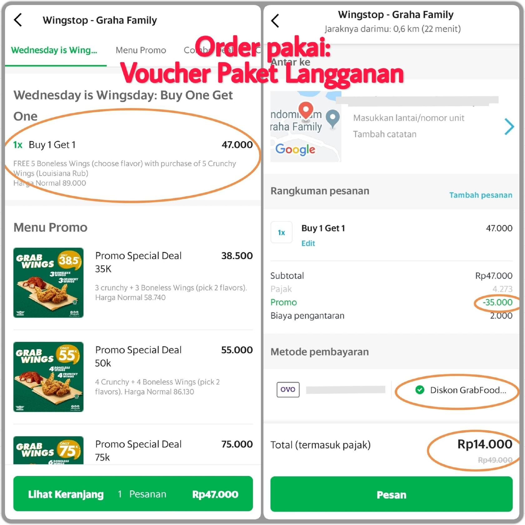 Menu at Wingstop restaurant, Surabaya, Lidah Wetan