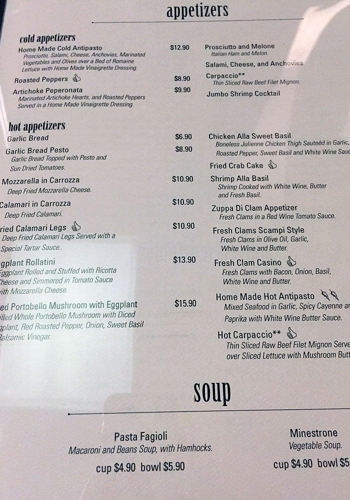 Menu at Assaggio Kapolei restaurant, Kapolei, 777 Kamokila Blvd