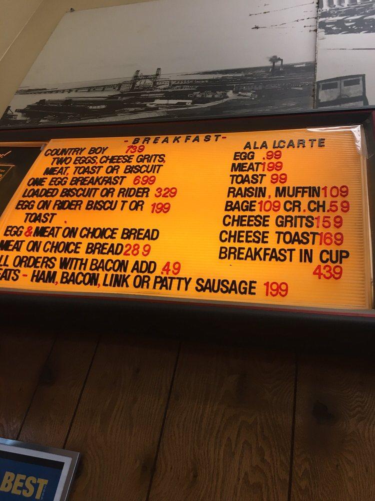 Menu at Desert Rider Sandwich Shop restaurant, Jacksonville
