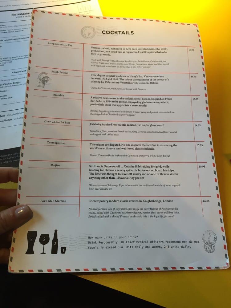Menu at Jolly Postie pub & bar, Royston