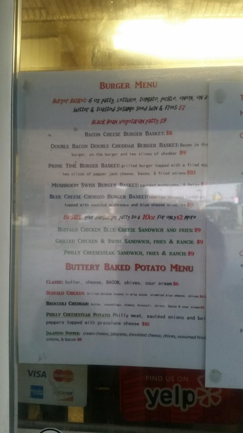 Menu at Tri La Bite restaurant, Alpine, 605 E Holland Ave