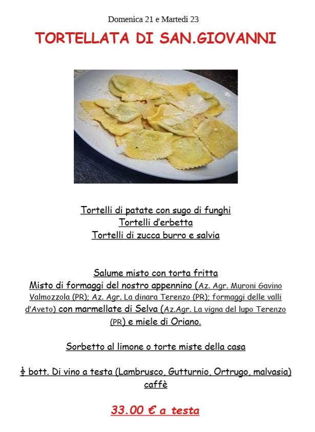 Menu da Trattoria da Pippo ristorante, Italia, Str. Oriano