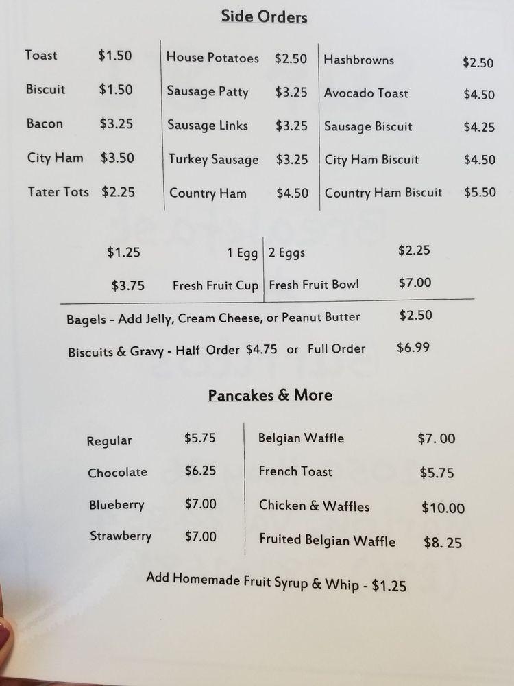Menu at Sur 81 restaurant, Marion, VA-16
