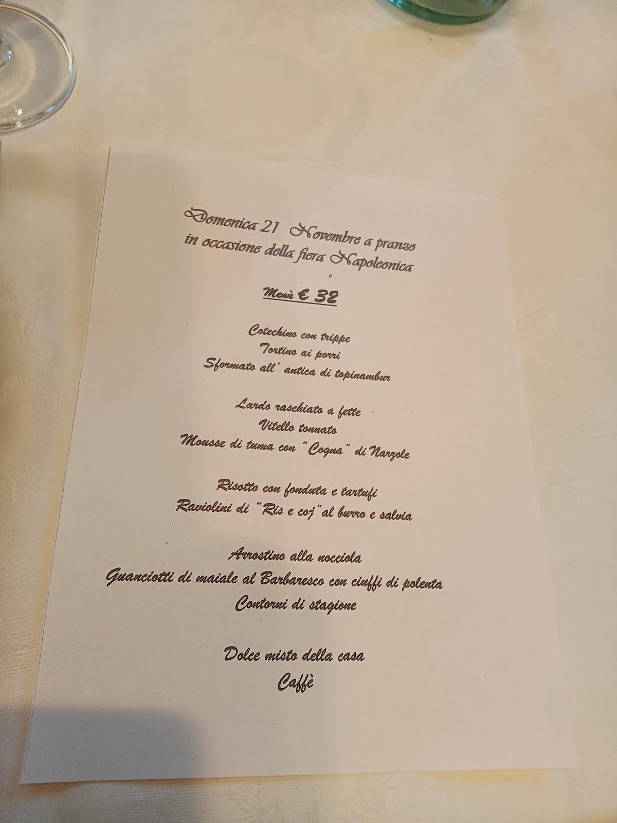 Menu da Da Matteo (Narzole) ristorante, Narzole