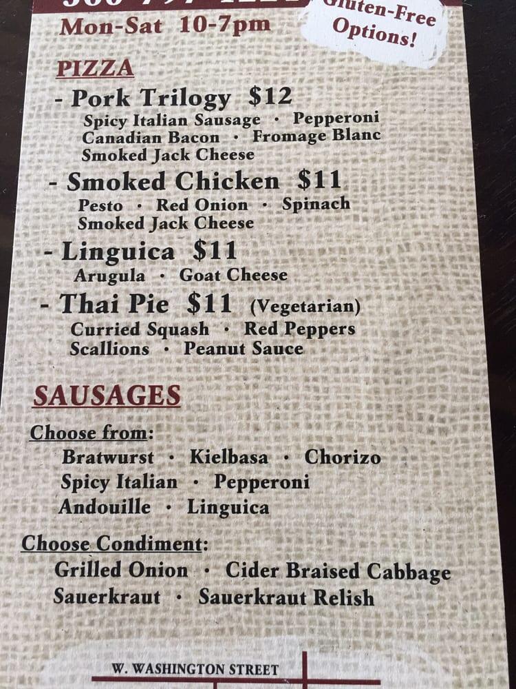 Menu at Pacific Pantry restaurant, Sequim