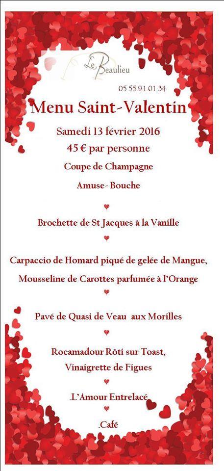 Menu at Logis Contact Hôtel Restaurant Le Beaulieu, Beaulieu-sur-Dordogne