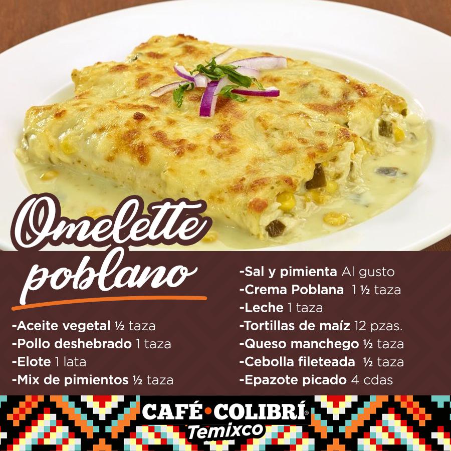Menu at Cafe Colibri Plaza Solaz, Temixco