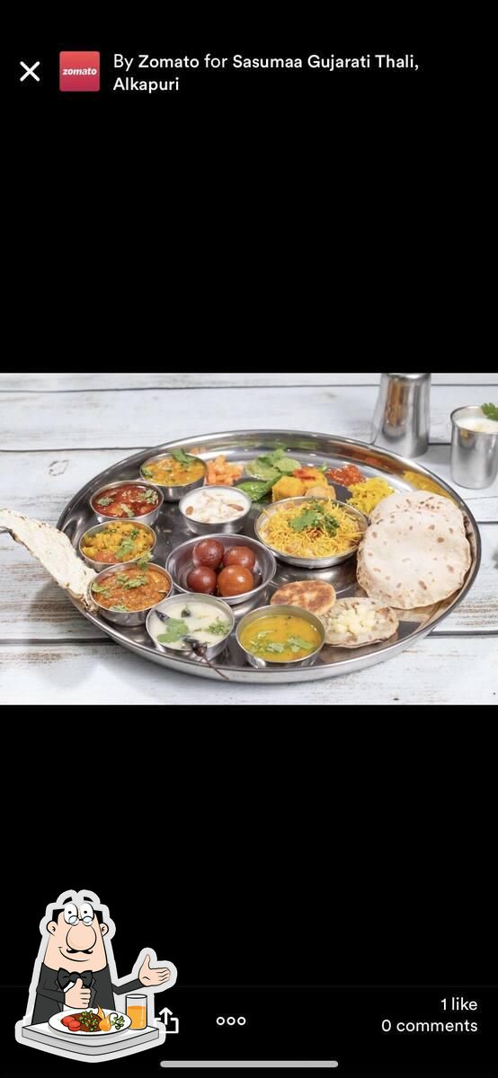 Sasumaa Gujarati Thali - Alkapuri, Vadodara, Ivory Terrace - Restaurant ...
