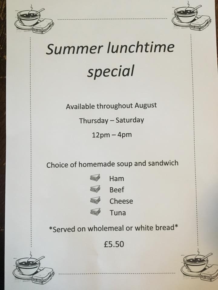 Menu at THE PARK INN pub & bar, Oldham