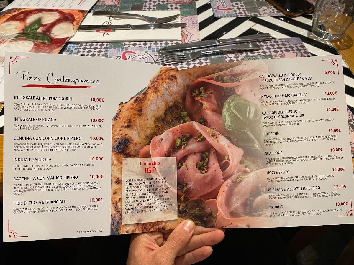 Menu da Assaje ristorante, Udine