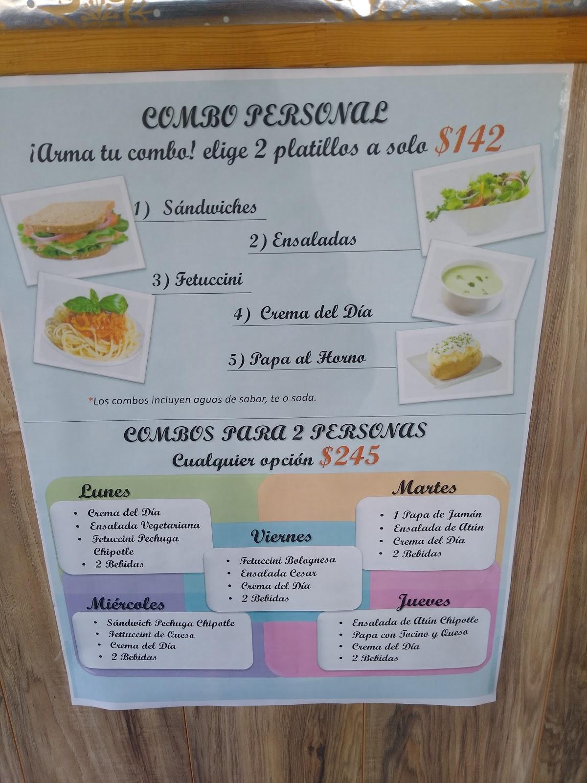Carta del restaurante SUPER SANDWICHES, Mexicali