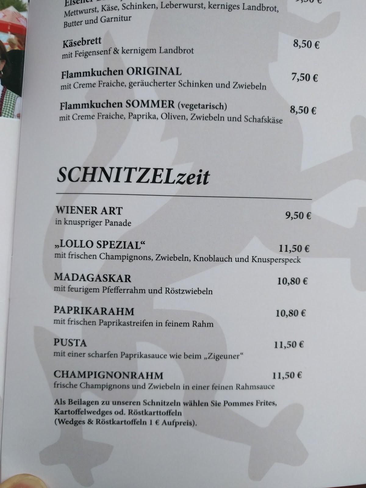Speisekarte von Bürgerhaus Elsen pub & Bar, Paderborn
