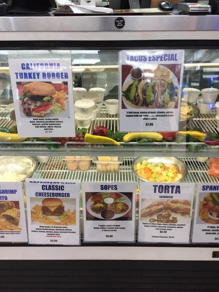 Menu at The Corner Deli & Grill restaurant, Los Angeles, S Sepulveda Blvd