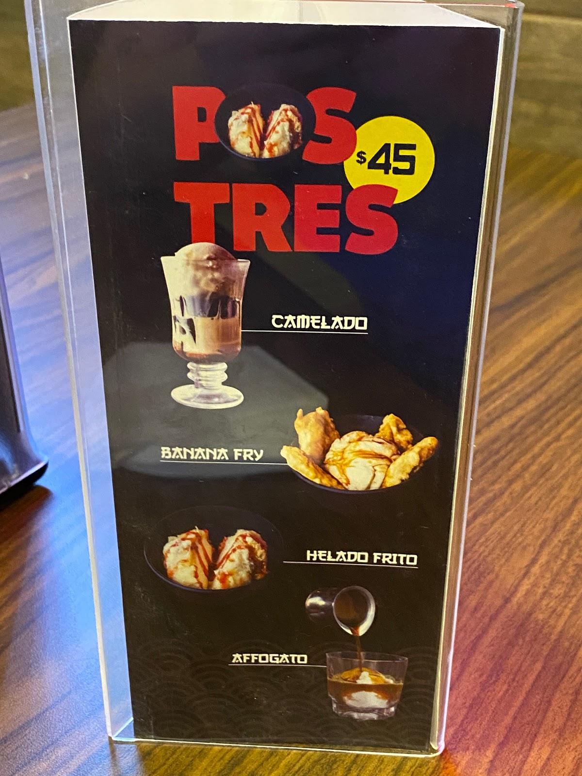 Carta del restaurante Kapital Sushi Vallarta, Puerto Vallarta