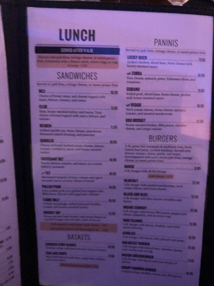 Menu at Mandy's Family Restaurant, Eugene