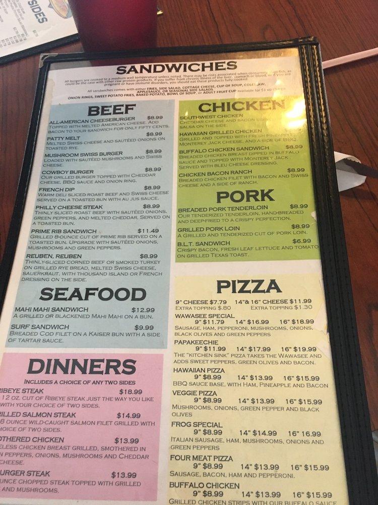 Menu at The Frog Tavern pub & bar, Syracuse