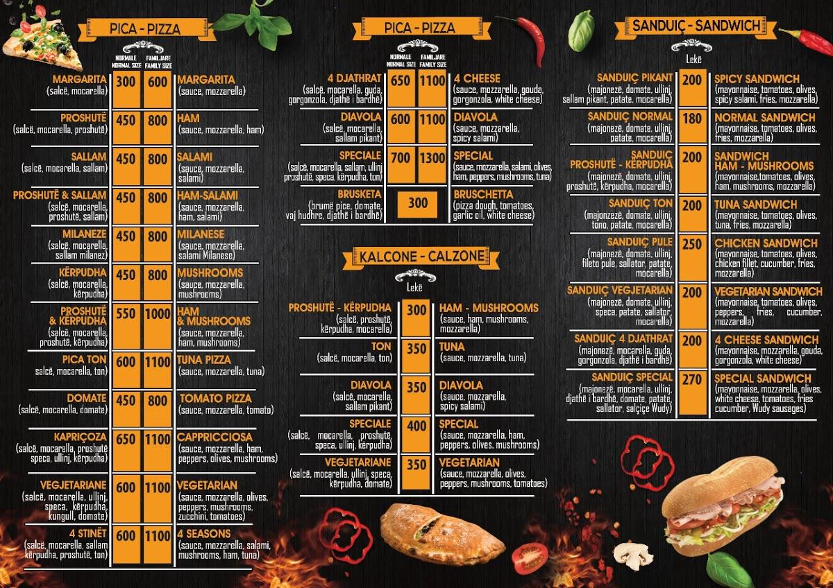 Menu at My Pizza ( Delivery ) restaurant, Ksamil