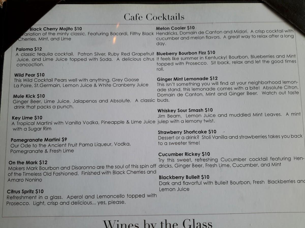 Menu at Oxygen Lounge pub & bar, Midland