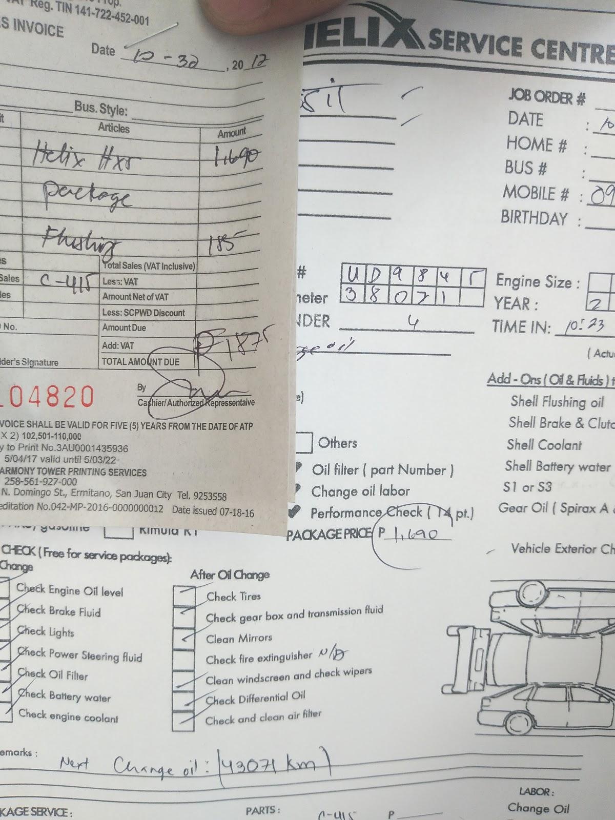 Menu at Shell, Mandaluyong, 131 Boni Ave