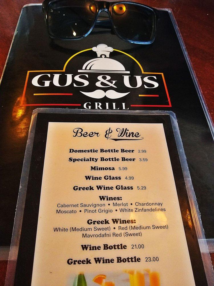 Menu at Gus & Us Grill restaurant, Allen Park