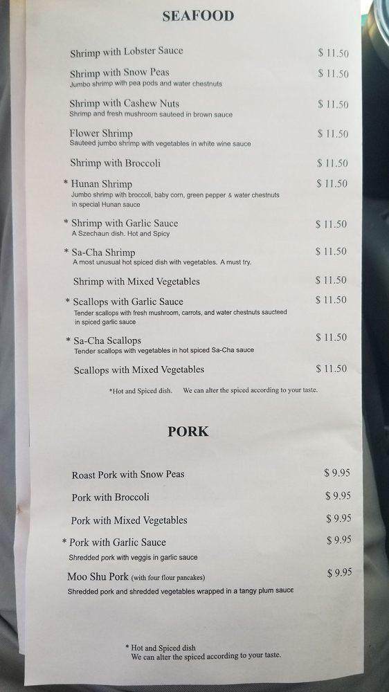 Menu at Best China restaurant, Charlotte, Brookdale Dr Suite 100