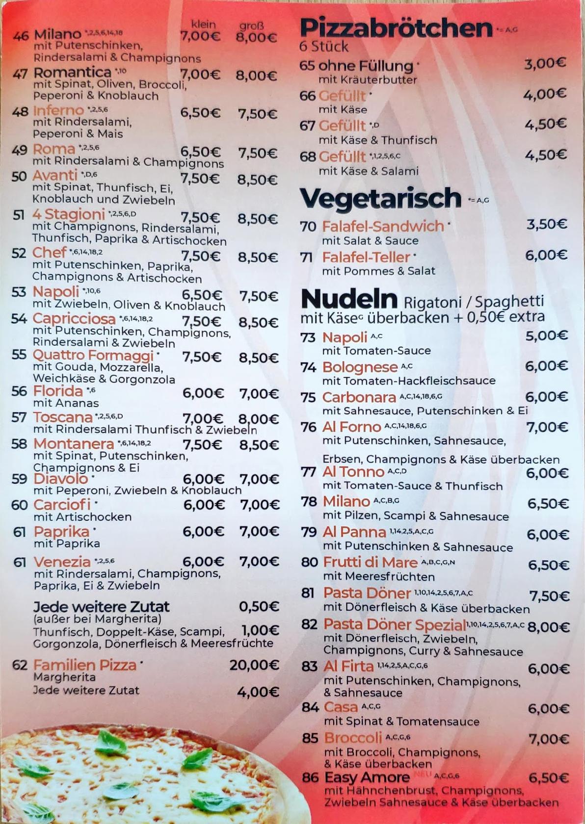Speisekarte von Döner King Lohmar restaurant, Lohmar