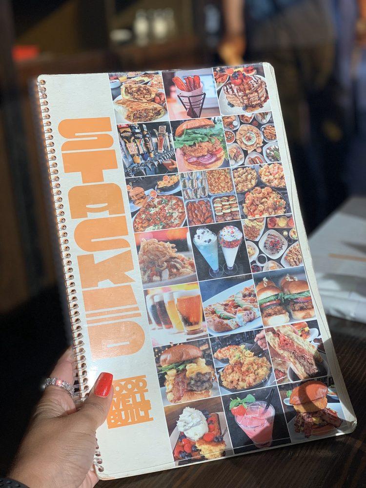 Menu at STACKED restaurant, Huntington Beach