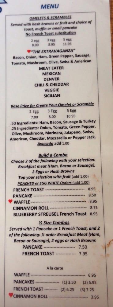 Menu at Hanging Five Restaurant, Butte