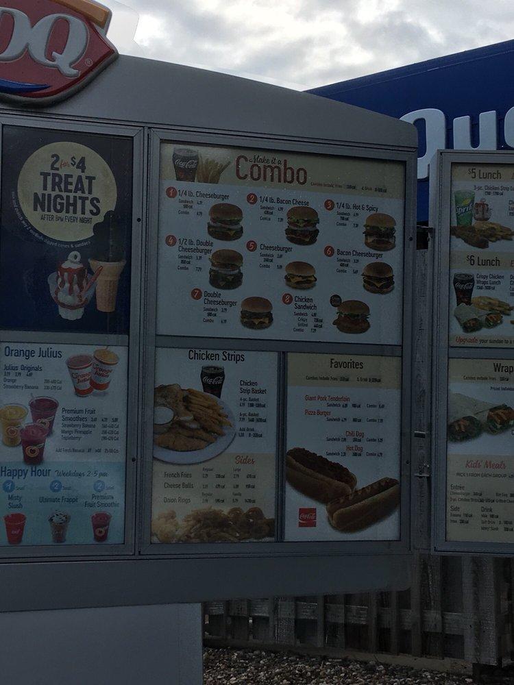 Menu at Dairy Queen Store fast food, Ames, Orion Dr