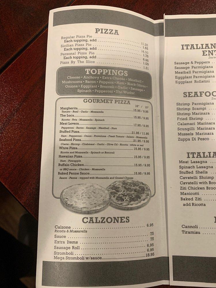 Menu at Surfside Beach Pizza pizzeria, Surfside Beach, 821 Surfside Dr