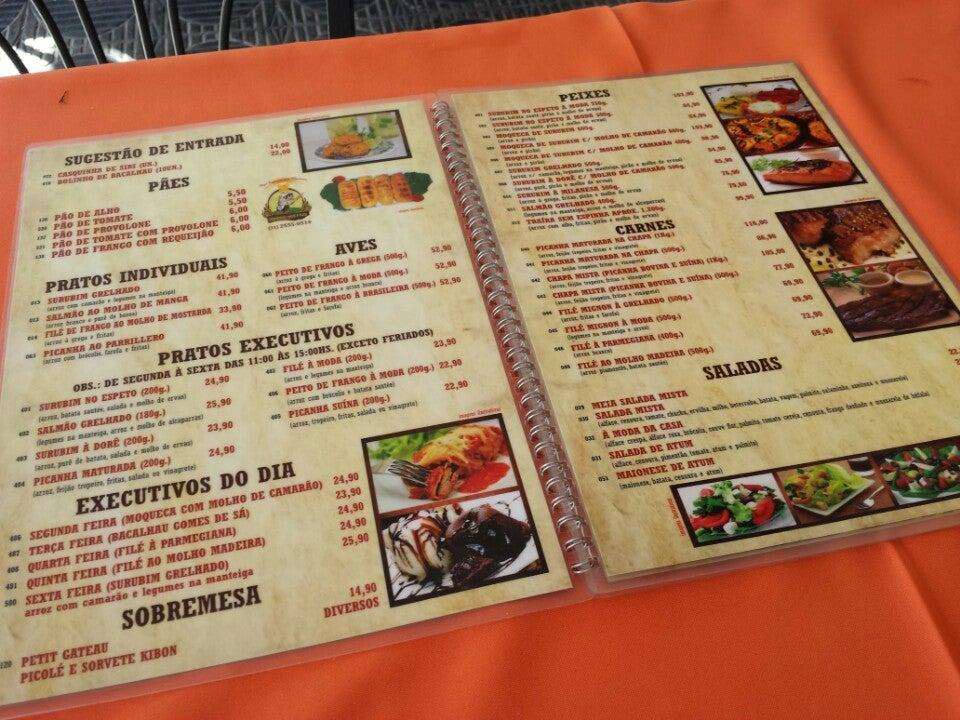 Menu em Surubim no Espeto restaurante, Belo Horizonte, Rua Alberto Cintra
