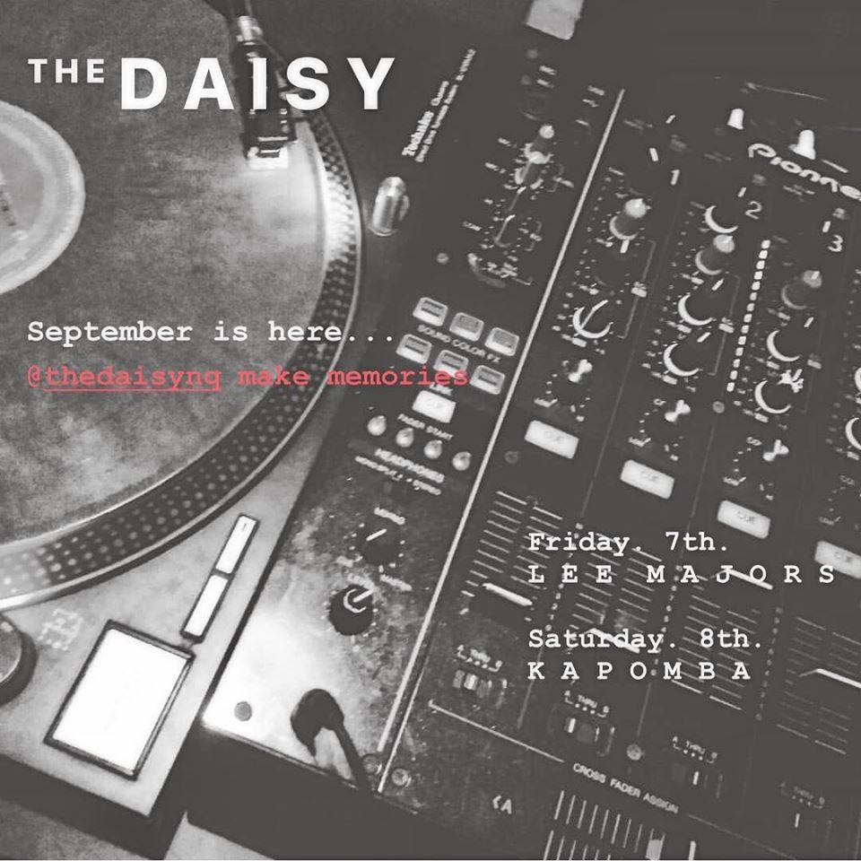 Carta del pub y bar The Daisy, Manchester