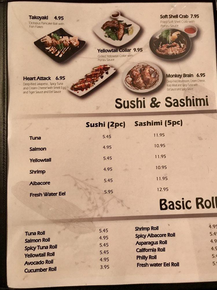 Menu at Kaiba Japanese Restaurant - Monterey Park, Monterey Park