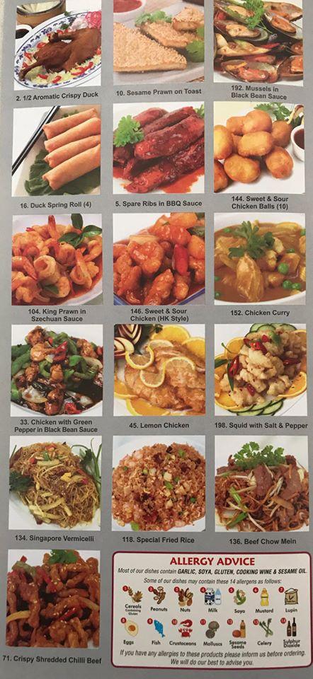 Menu at Family House restaurant, Ripley