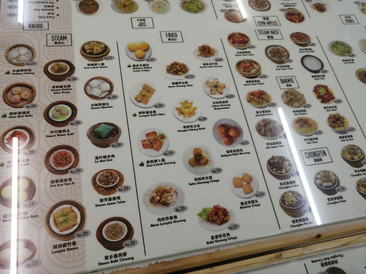 Menu at Grand Wingheng Hongkong Dimsum Kelapa Gading restaurant, North ...