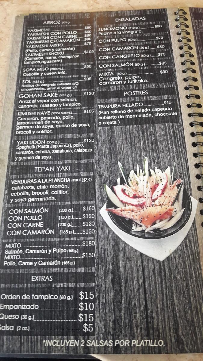 Carta de Shoku Santa Bárbara, Torreón