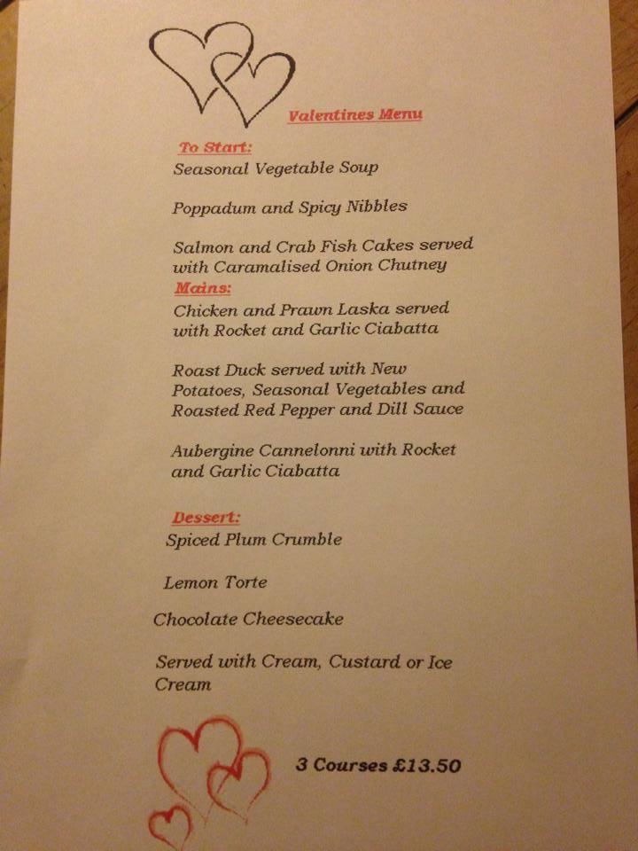 Menu at Sparkford Inn pub & bar, Sparkford