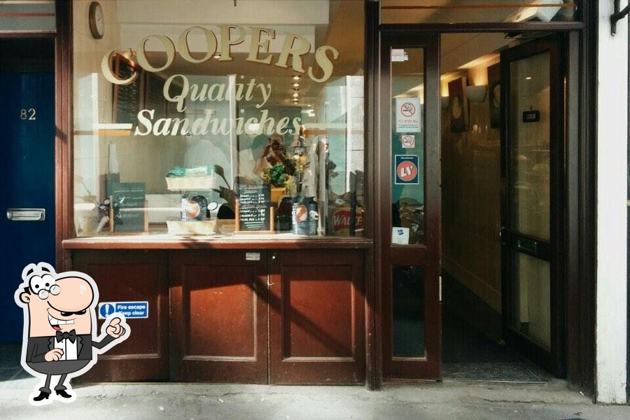 Coopers, 82 Fetter Ln in London - Restaurant menu and reviews