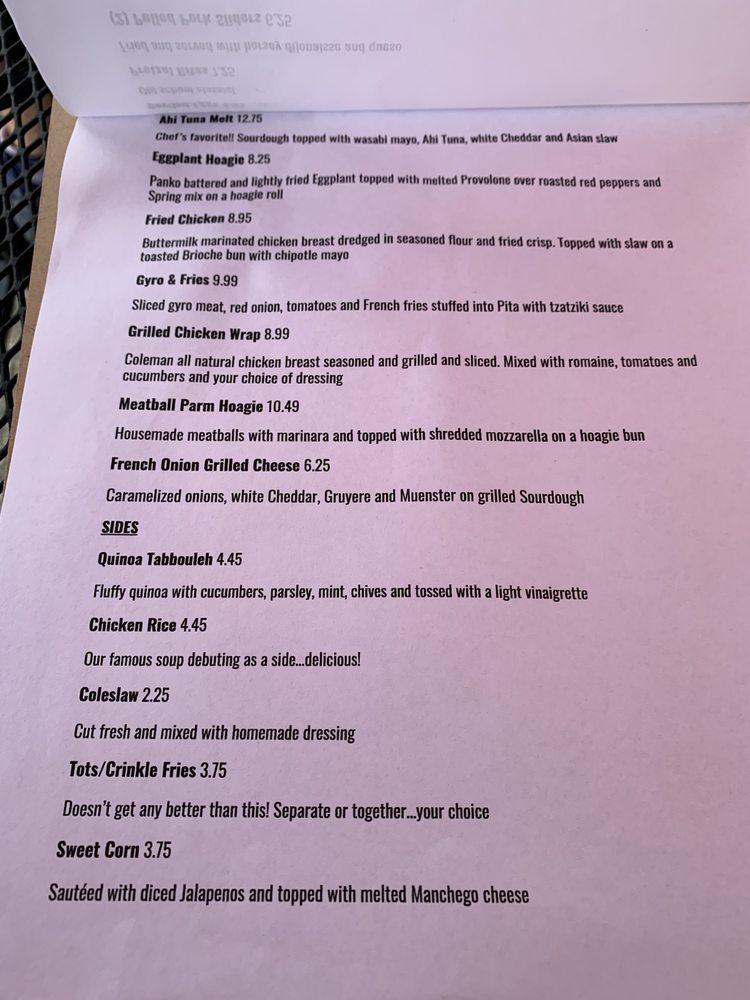 Menu at Corner Kitchen restaurant, Saint Clair Shores