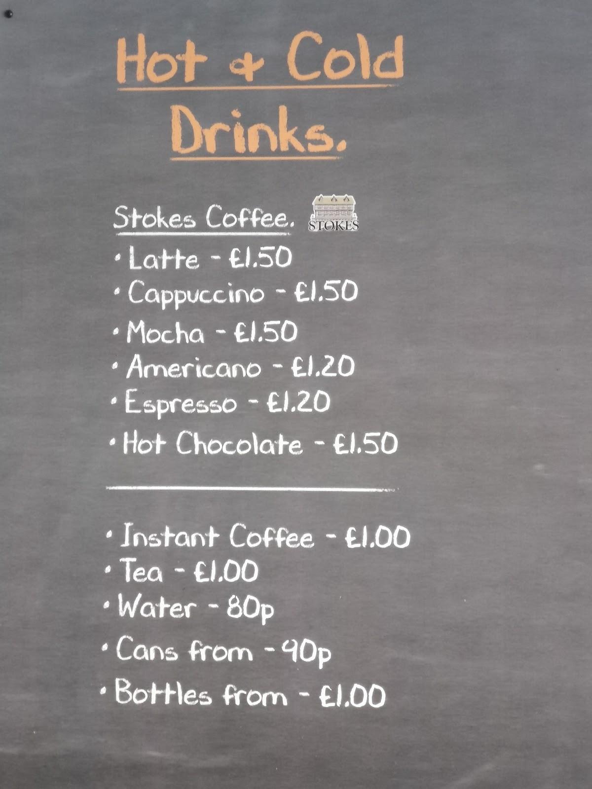 Menu at On a Roll cafe, Lincoln