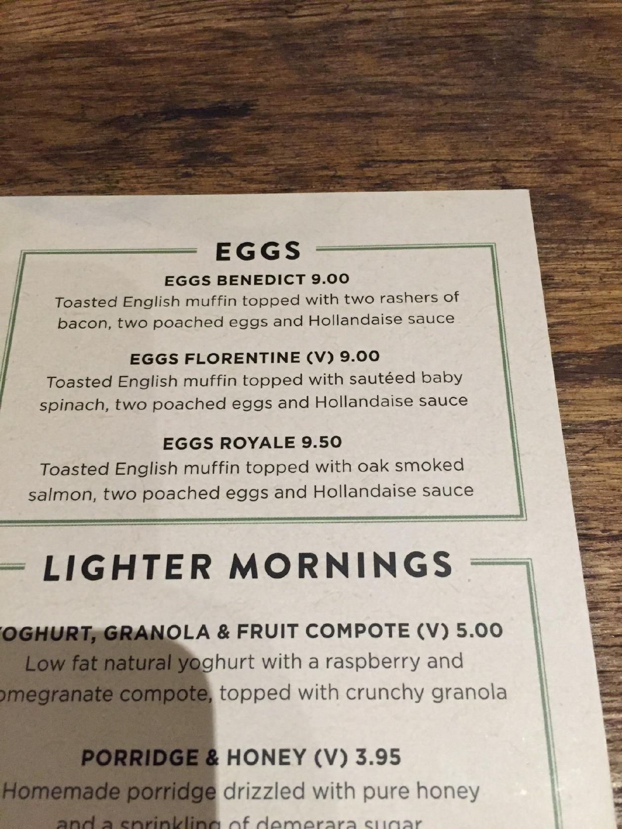 Menu at The Grain Loft pub & bar, Manchester