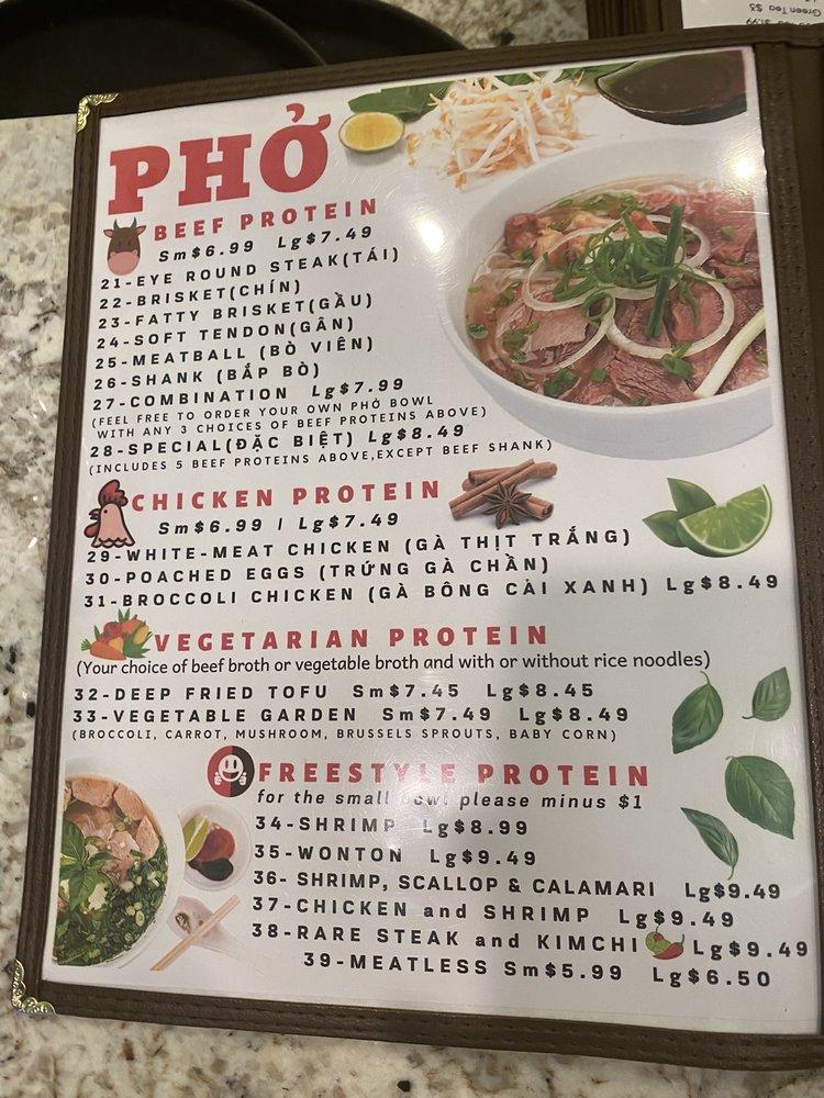 Menu at BAY FUSION restaurant, Spring
