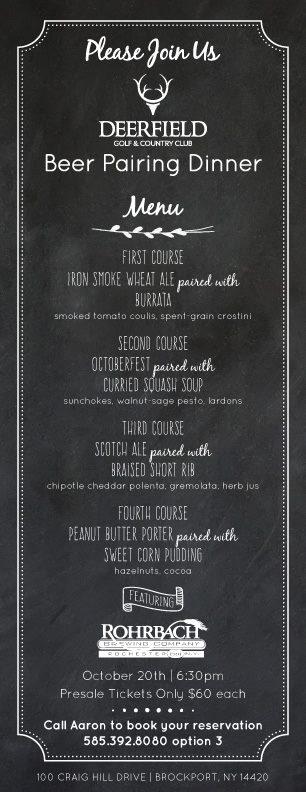 Menu at Center Post Grille restaurant, Clarkson