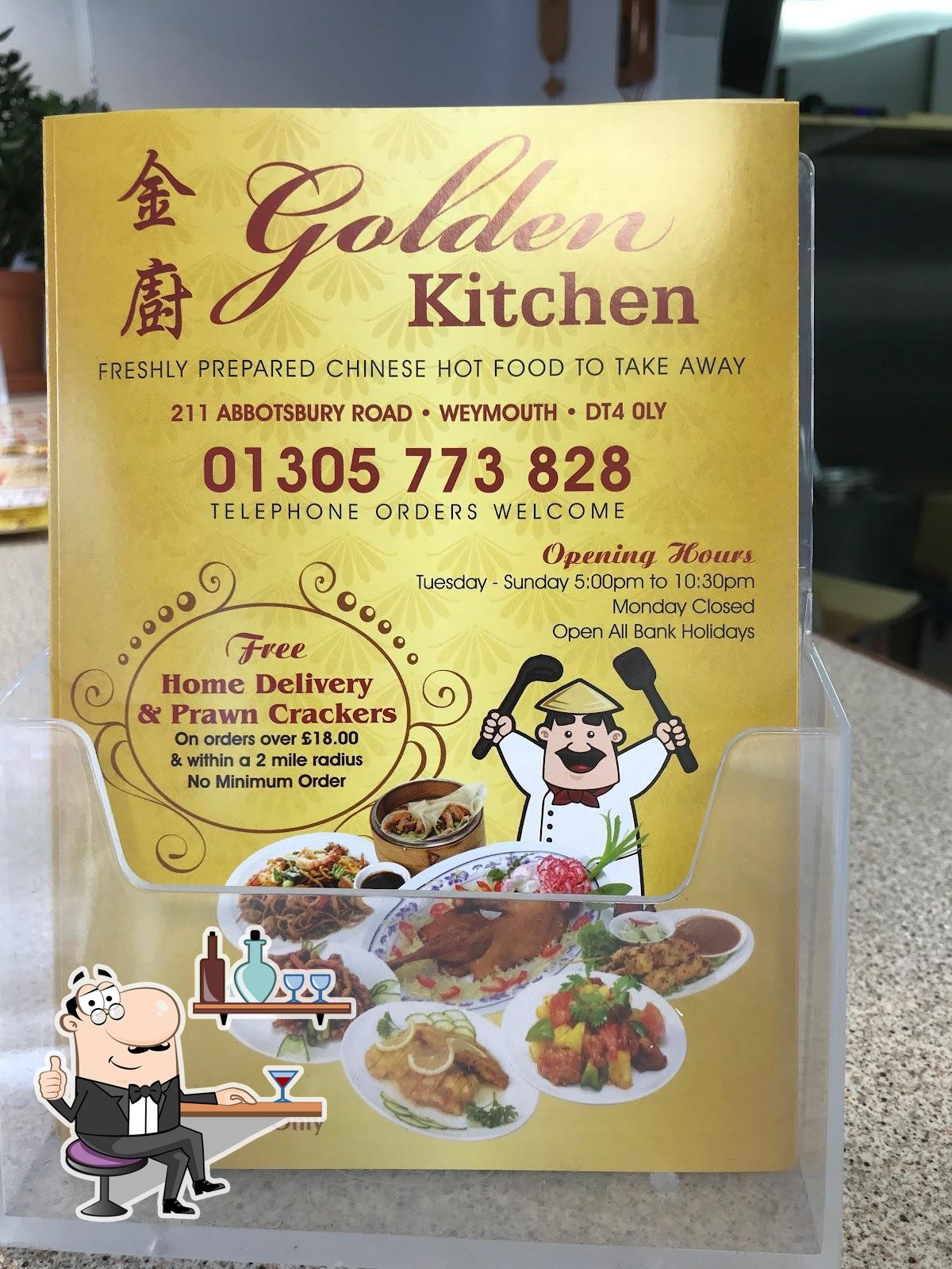 Golden Kitchen, Weymouth - Restaurant menu, prices and reviews