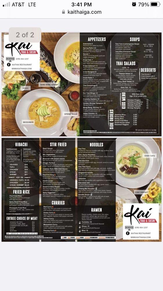 Kai Thai Restaurant, 2470 N Columbia St Suite C35 in Milledgeville ...