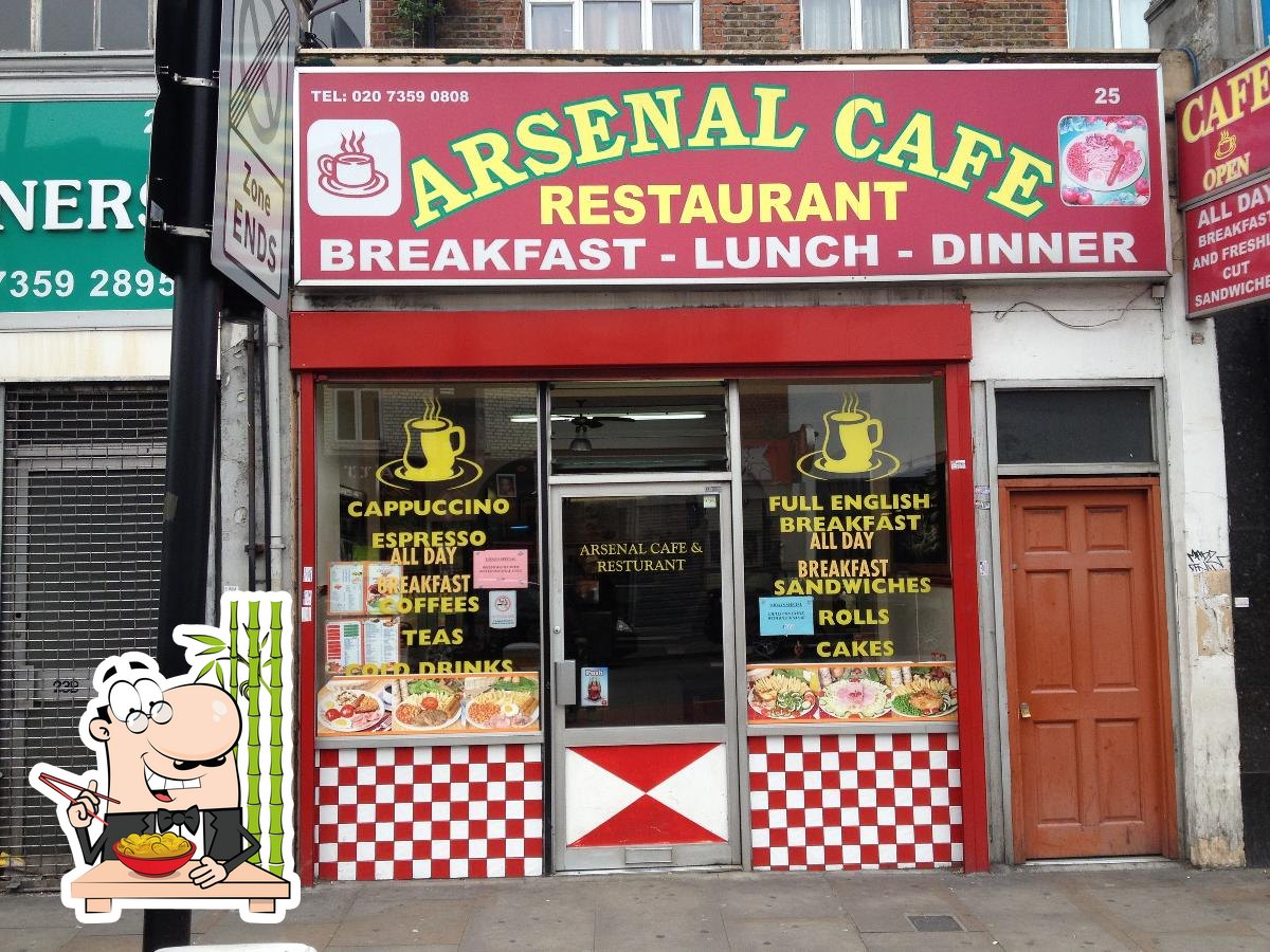 Arsenal cafe, 25 Blackstock Rd in London - Restaurant menu and reviews