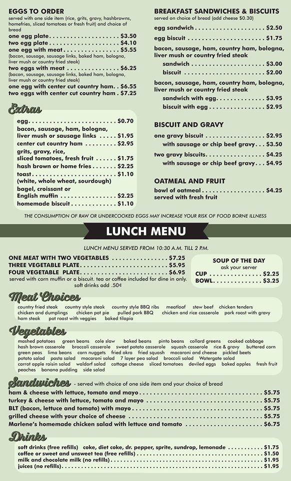 Menu at The Hen & Egg restaurant, Newton