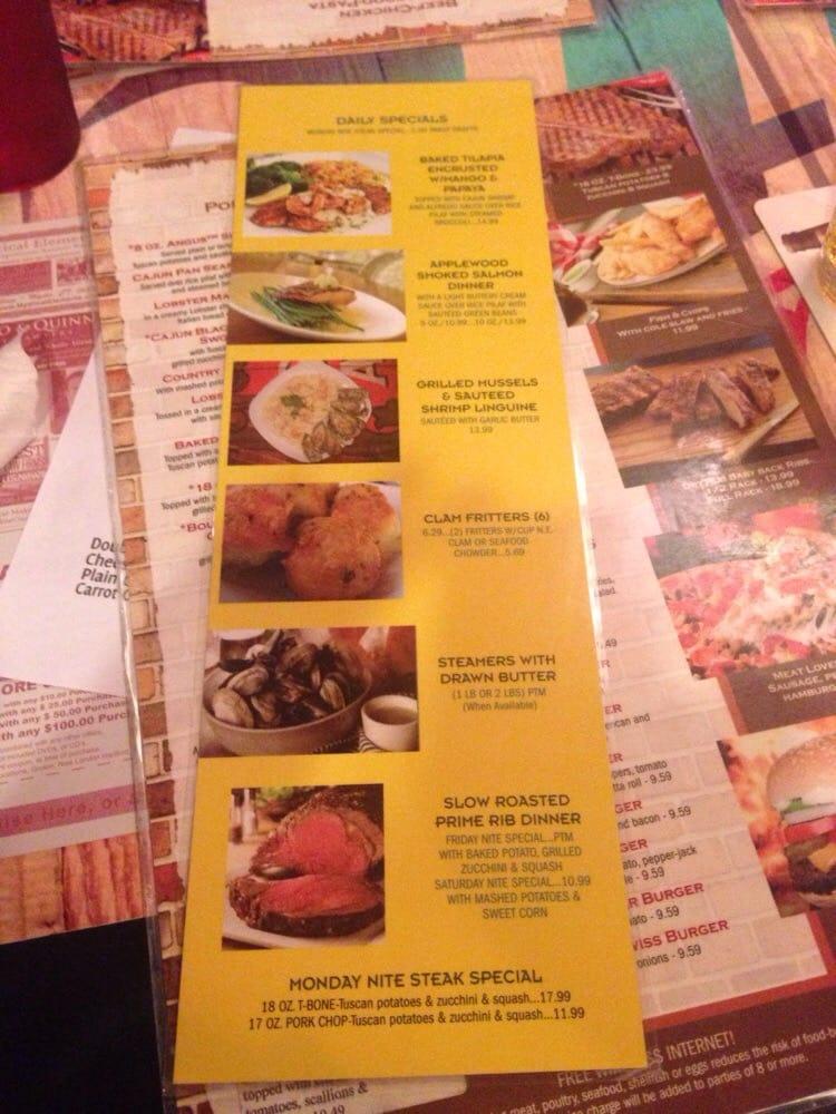 Menu at The Spot Cafe, Groton