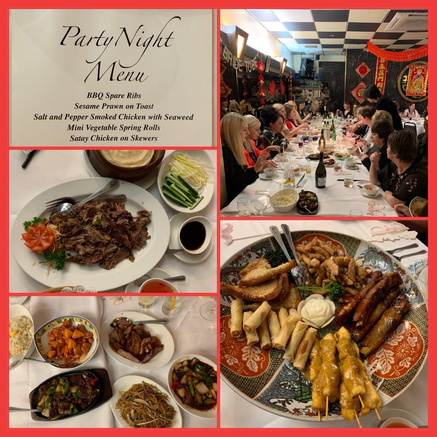 Menu at Man Ho Chinese Restaurant, Luton